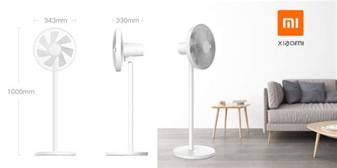 Chollo Ventilador Xiaomi Mi Smart Standing Fan C con velocidades por sólo y envío