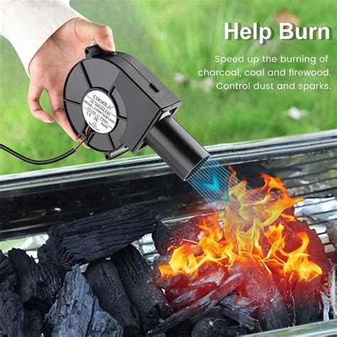 Jual Blower Mini Bbq Kipas 1 Set Blower Ac Turbocharger Portabel Kecil Dengan Pengontrol