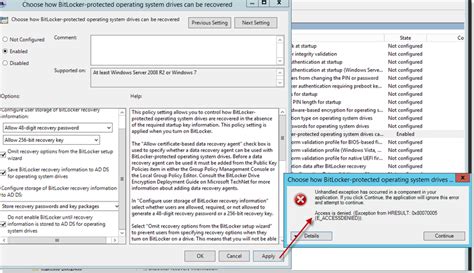 Setting Up Bitlocker Suggestions Software And Applications