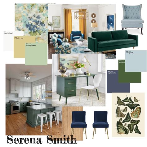 Accented Analogous Interior Design Mood Board By House Of Serena Smith Designs Style Sourcebook