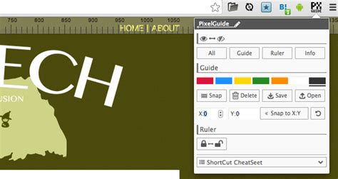PhotoShopぽくガイドが引けるChrome拡張を公開した じまぐてっく