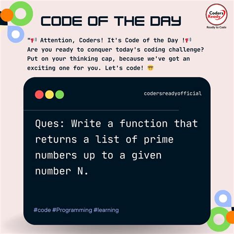 Coders Ready On Linkedin Codeoftheday Programmingfun Challengeaccepted Codingskills