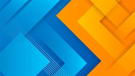 Premium Vector Blue Yellow And Orange Abstract Background For Vector Presentation Design With