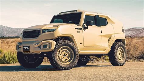 The Already Brutal Rezvani Tank Now Packs A 707 Hp Hellcat Engine Maxim