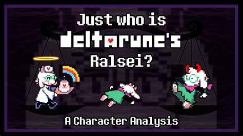 A Re Deconstruction Of Deltarunes Ralsei Youtube