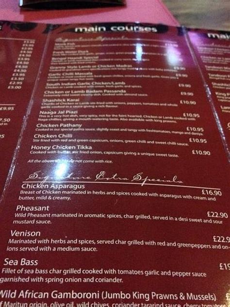 Menu At Sai Surbhi Fulwood Preston Restaurant Preston