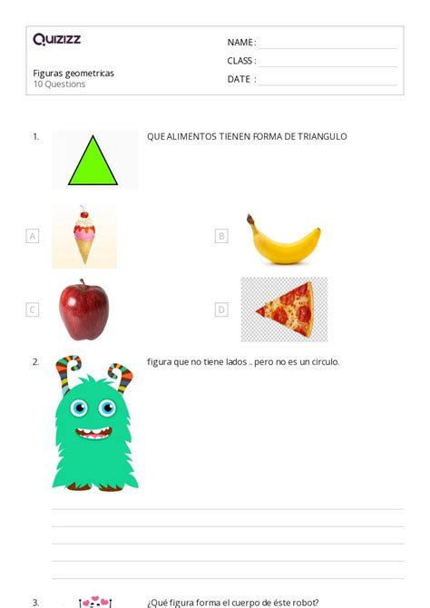 Classificando Triângulos Imprimível 2ª Série Planilhas Quizizz