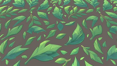 Stylized Textures Vol 69 Leaves By Oleekconder