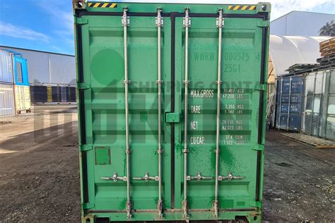 20 High Cube Shipping Container With Tie Rails Wwrw0005754