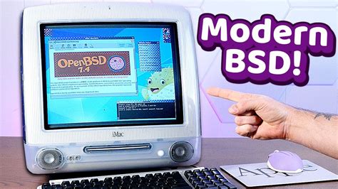 Installing Openbsd On The Fastest Imac G3 Youtube