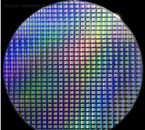 4′′glass Wafer For Semiconductor Wafer Processing China Borosilicate