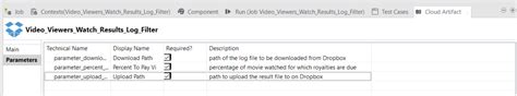 Edit The Job Metadata Talend Cloud Getting Started Guide Help