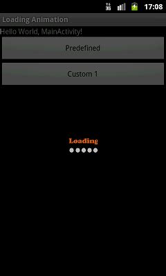 Android Animation In Progress Bar Doesn T Run Stack Overflow