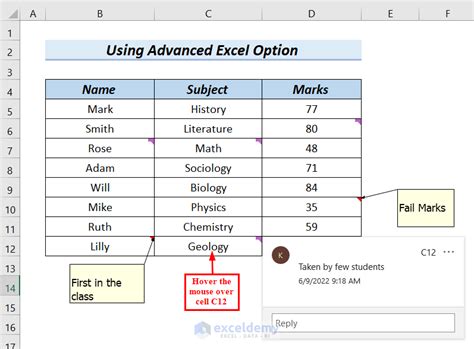 How To Read Full Comment In Excel 6 Handy Methods ExcelDemy