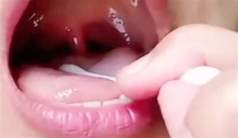 Asian Girl Mouth Check