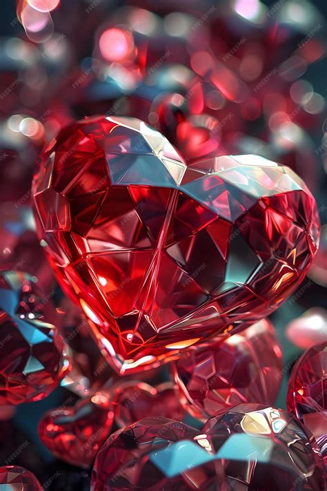 A Shining Ruby Premium Ai Generated Image