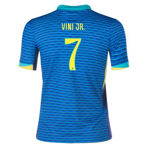 Vinicius Jr Brazil 202425 Youth Away Jersey By Nike Jerseybox