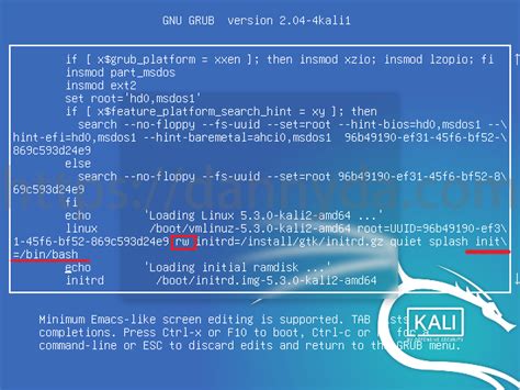 How To Reset Kali Linux Forgotten Root Password Reset Kali Linux Password With Single User Mode