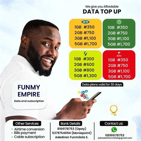 Data Subscription Flyer For Funmyempire Get Your Graphics Design Done