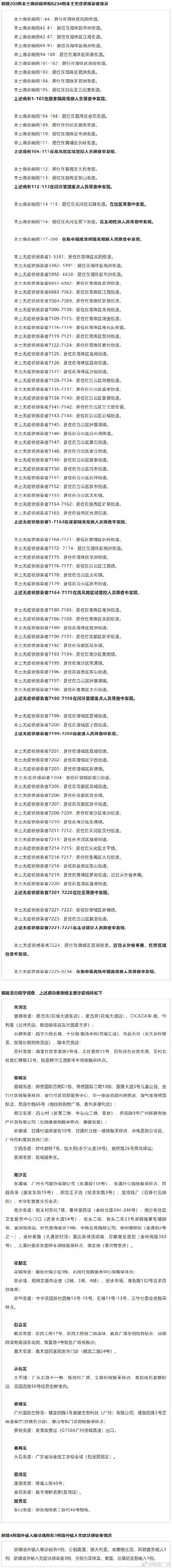 2022年11月19日广州市新冠肺炎疫情情况