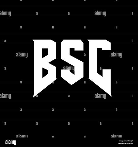 Bsc Letter Logo Design For Technology Company Bsc Logo Design Black