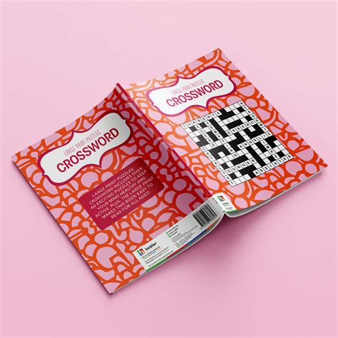 Large Print Puzzles Crossword Puzzle Books Books Adult Hinkler