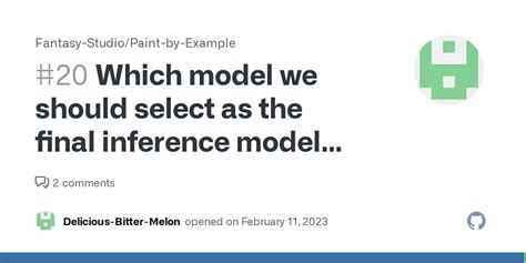 Which Model We Should Select As The Final Inference Model Among
