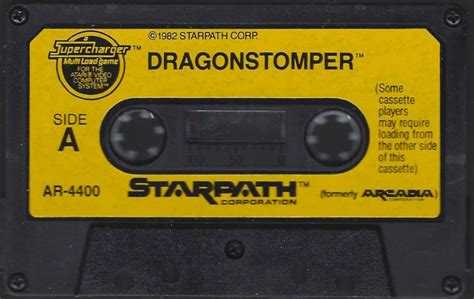Dragonstomper Cover Or Packaging Material Mobygames