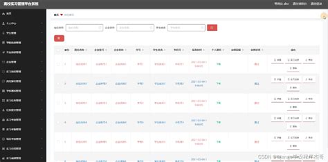【附源码】nodejs毕业设计高校实习管理平台系统（express）nodejs平台管理系统 Csdn博客