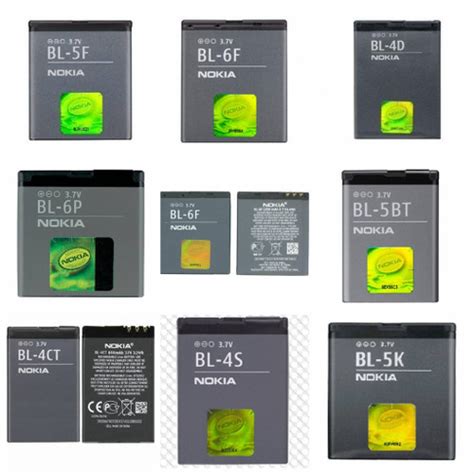 Jual Baterai Hp Nokia BL F BL D BL F BL J BL BT BL CT BL S BL K Kota Medan Best