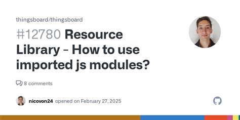 Resource Library How To Use Imported Js Modules Issue 12780