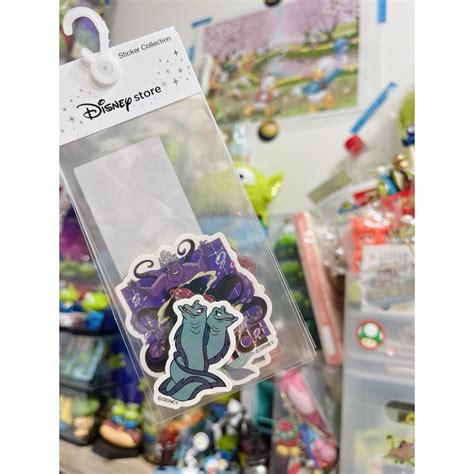 ☞ 現貨優惠 迪士尼 白雪公主 壞皇后 小美人魚 烏蘇拉 電鰻 反派 魯斯佛 日本製 四張 文具 貼紙 正版 商店 日本 蝦皮購物
