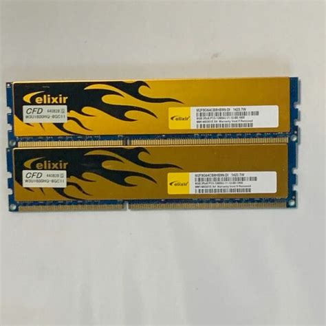 Ddr3メモリ Cfd Elixir Ddr3 1333 8gb（4gb×2枚 ）｜yahooフリマ（旧paypayフリマ）