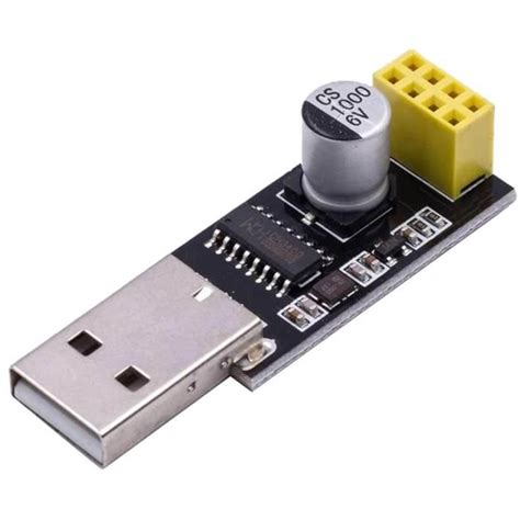Module Wifi Usb Vers Esp8266 01 Série Pour Esp 01 Cdiscount Bricolage