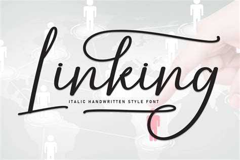 linking regular premium font