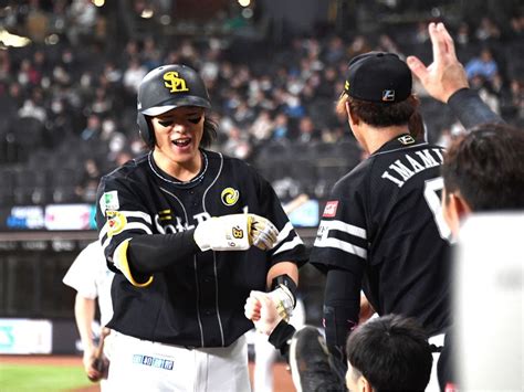 柳田悠岐、見えた「3冠浮上」 大好きエスコンおとこ気3打点：「おっ！」でつながる地元密着のスポーツ応援メディア 西スポweb Otto