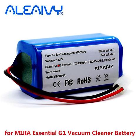 New 148v 2600mah Li Ion Battery Compatible With Xiaomi G1 Mi Robot