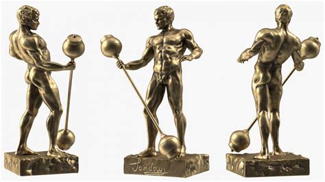 3d Sandow Statue Mr Olympia Bronze 3d Molier International