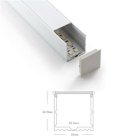 TEUCER METER SURFACE MOUNTED DOUBLE PROFILE DEEP EXTRUSION AL M