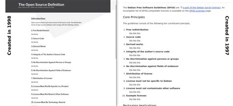 Open Source Is A Concept That Was Defined Before It Even Truly Exists The Main Reference