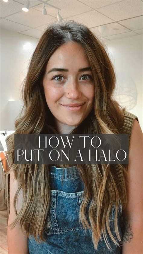 How To Put On A Halo Hair Extension Artofit