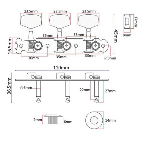 Acoustic Guitar Machine Heads