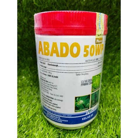 Abado 50wp 250g 榴莲溃疡病 Durian Kanker Durian Phytopthora Palmivora