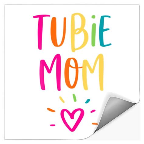 Feeding Tube Awareness Tubie Mom Gastrostomy Butto Stickers Sold By