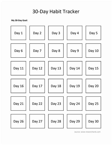 Free Excel Challenge Templates