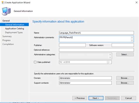 将 Windows 语言包部署为应用程序 Configuration Manager Microsoft Learn