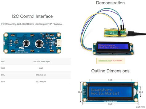 Buy Lcd Rgb Display Module X Characters Millions Rgb