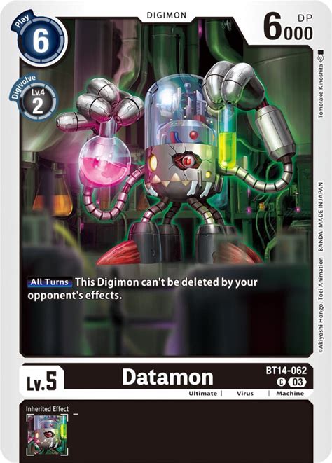Datamon Blast Ace Digimon Card Game