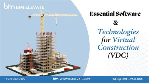 Key Software Tools And Technologies In Virtual Design And Construction