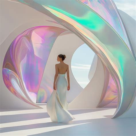 Iridescent Mother Of Pearl Mosaic Background Chatbotsplace